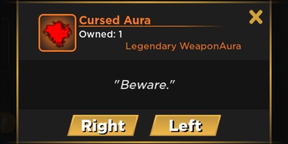 Buy Item Cursed Aura | Swordburst 3 RBL 2757664 | itemku