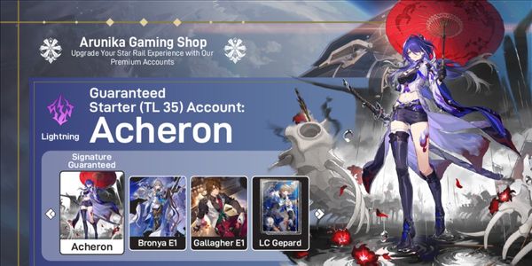 Buy Account STARTER ACCOUNT - ACHERON (SIGNATURE) + BRONYA E1 ...
