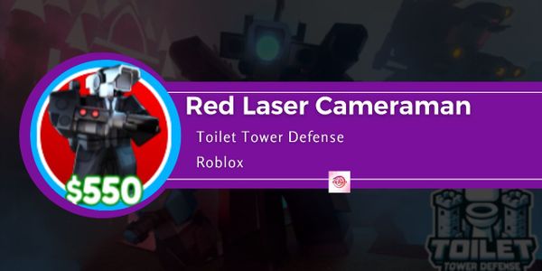 Beli Cameraman Red Laser Cameraman - Mythic Unit (Toilet Tower Defense ...