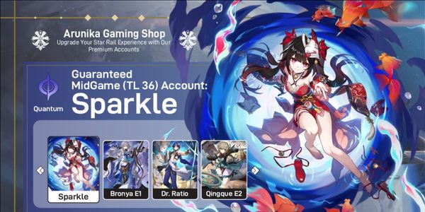 Buy Account MIDGAME ACCOUNT - SPARKLE + BRONYA E1 + DR RATIO || QINGQUE ...