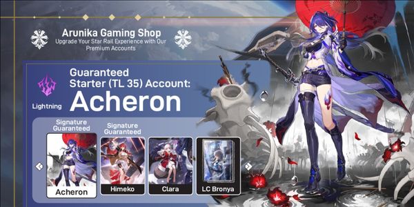 Buy Account STARTER ACCOUNT - ACHERON (SIGNATURE) + HIMEKO (SIGNATURE ...
