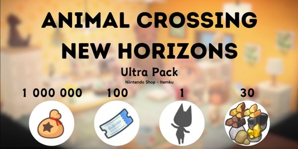 Beli Item Ultra Pack - Animal Crossing New Horizons Animal Crossing New ...