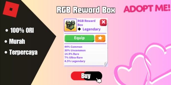 Buy Item [ RGB Reward Box ] Adopt Me Adopt Me Trading Hub 2739253 | itemku