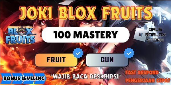 Beli Jasa Joki Mastery Fruit/Gun Blox Fruits Roblox Terlengkap dan ...