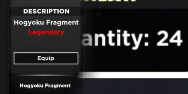 Buy Item Hogyoku Fragment || Type Soul || GTO Roblox 2778629 | itemku
