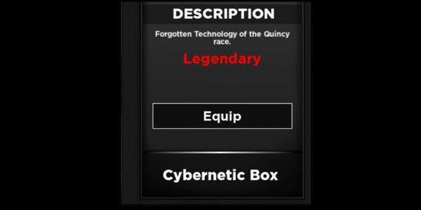 Buy Item Cybernetic Box | Type Soul Roblox 2784345 | itemku