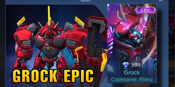 Buy Skin Epic Grock Skin - Codename: Rhino Mobile Legends 2785786 | itemku