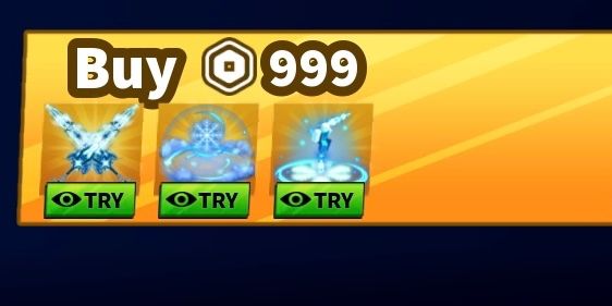 Buy Limited Swords Dual Frigid Blade Blade Ball 2785514 | itemku