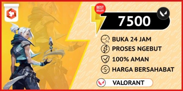Beli Redeem Code 7500 Points (region Indonesia) Valorant Terlengkap dan ...