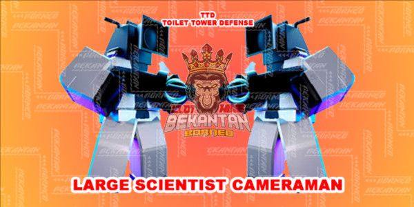 Buy Cameraman LARFE SCIENTIST CAMERAMAN-TTD Toilet Tower Defense Roblox ...