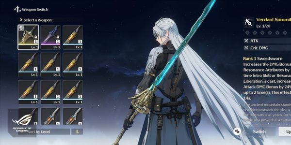 Beli Akun [SEA] STARTER CALCHARO + ENCORE + WEAPON *5 JIYAN AMAN 100% ...