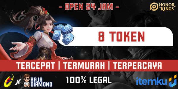 Buy Top Up 8 Tokens Honor Of Kings 2765185 | itemku