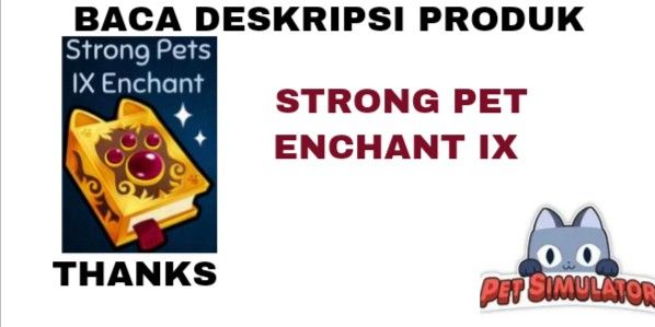 Beli Enchants Strong Pets Pet Simulator 99! Terlengkap dan Termurah ...