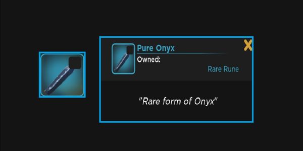 Buy Item Pure Onyx - Swordburst 3 Roblox 2766332 | itemku