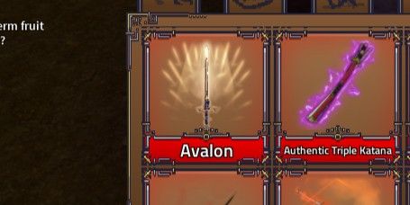 Buy Sword Avalon King Legacy King Legacy 2768630 | itemku