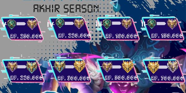 Buy MLBB Boosting Paket Rank Mythic Full Placement (15 Bintang) Mobile ...