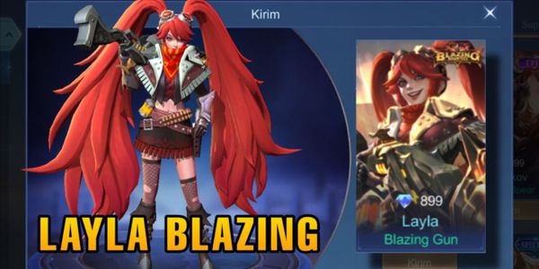 Buy Skin Blazing Gun (Epic Skin Layla) Mobile Legends 2815856 | itemku