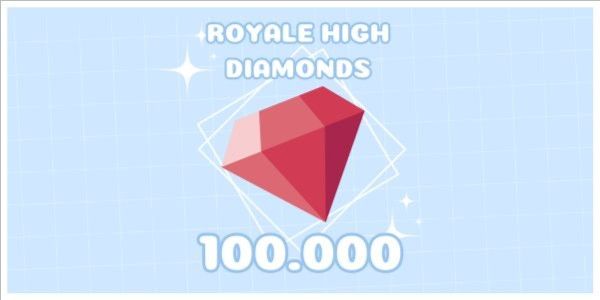 Beli Diamonds Royale High Diamonds / 100.000 Royale High Roblox ...