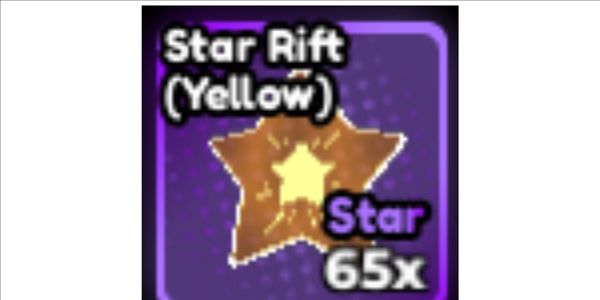 Beli Item Star Rift (Yellow) -Anime Defenders- Anime Defenders Roblox ...
