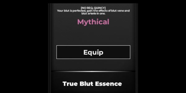 Buy Item True Blut Essence | Type Soul RBL 2816970 | itemku