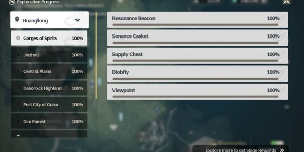 Buy Boosting Service Full Map Exploration Wuthering Waves 2816841 | itemku