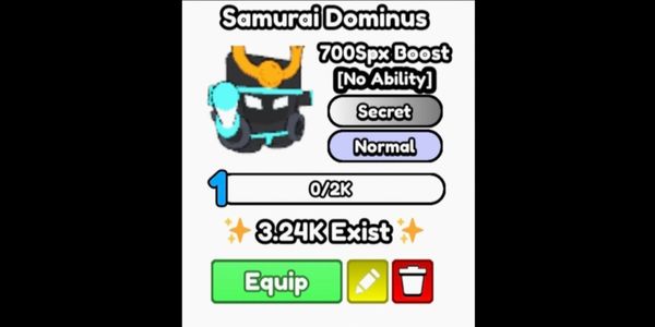 Buy Item Normal Samurai Dominus - Pet Racer Simulator Roblox 2819124 ...