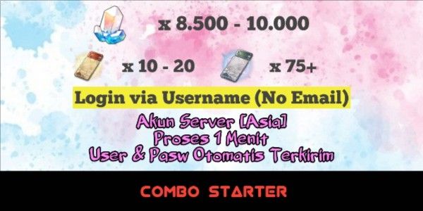 Buy Account Reroll Account Ready Gacha Mc Female Starter Asia