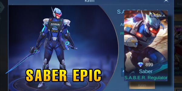 Beli Skin Regulator (Saber Epic Skin) Mobile Legends Terlengkap dan ...