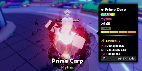 Beli Unit Shiny Prime Carp EVO - Anime Defenders Anime Defenders Roblox ...