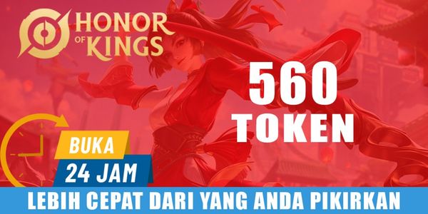 Buy Top Up 560 + 45 Tokens Honor Of Kings 2822852 | itemku