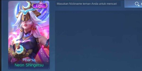 Buy Skin Neon Shingetsu (Epic Skin Pharsa) Mobile Legends 2824576 | itemku