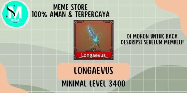 Beli Sword LONGAEVUS King Legacy Roblox Terlengkap dan Termurah Juni ...