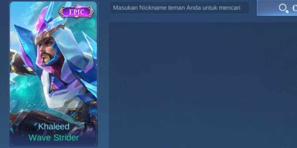 Buy Skin Wave Strider (Epic Skin Khaleed) Mobile Legends 2824595 | itemku