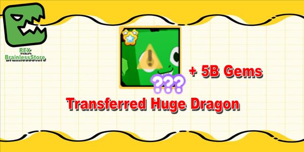 Buy Pet Exclusive Transferred Huge Dragon Pet Simulator X 2828964 | itemku