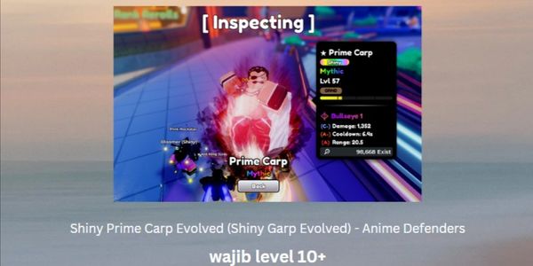 Beli Unit Shiny Prime Carp Evolved (Shiny Garp Evolved) - Anime ...