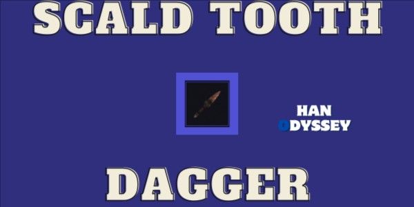 Buy Item Scald Tooth Dagger (Arcane Odyssey) RBL 2804862 | itemku