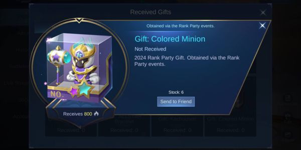 Buy Gift Item Colored Minion Mobile Legends 2805077 | itemku