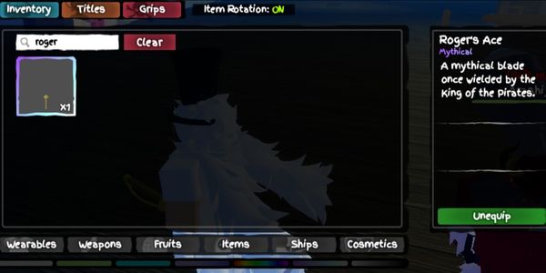Buy Item Rogers Ace Grand Piece Online Roblox 2830766 | itemku