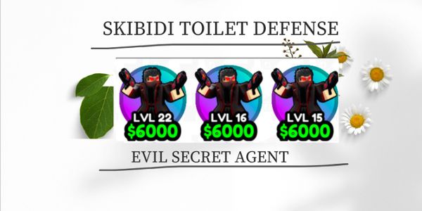 Beli Others Evil Secret Agent -Cosmic (Skibidi Tower Defense) Skibidi ...