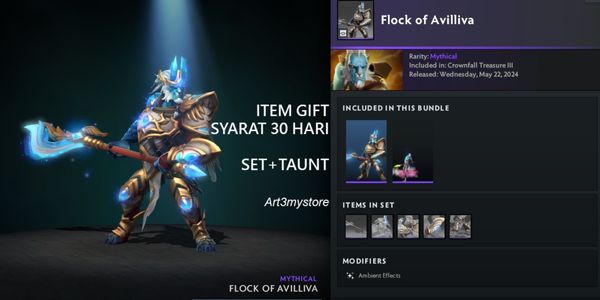 Beli Item Gift Flock of Avilliva (Phantom Lancer Set) VERY RARE ...