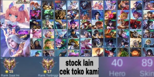 Buy Account SKIN 89 | ASPIRANT ANGELA | LIMITED SELENA | 7 EPIC RARE ...