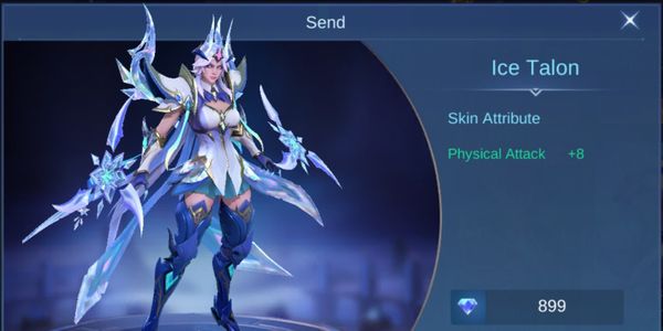 Buy Skin Ice Talon (Epic Skin Karrie) Mobile Legends 2832922 | itemku