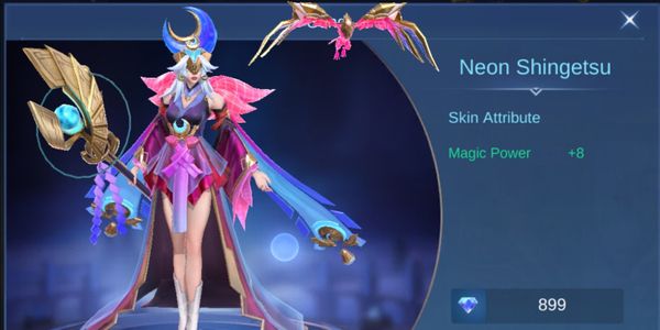 Buy Skin Neon Shingetsu (Epic Skin Pharsa) Mobile Legends 2832926 | itemku
