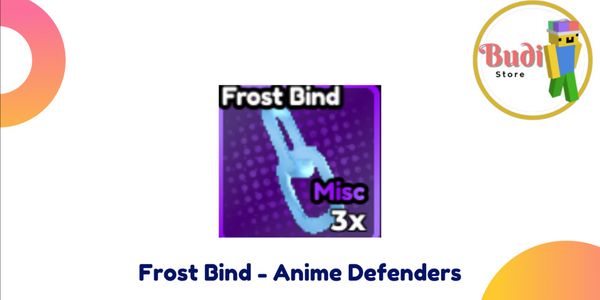 Beli Item Frost Bind - Anime Defenders Anime Defenders Roblox ...