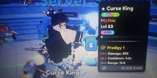 Buy Unit Curse King / Sukuna Evolution Anime Defenders Roblox 2836888 ...
