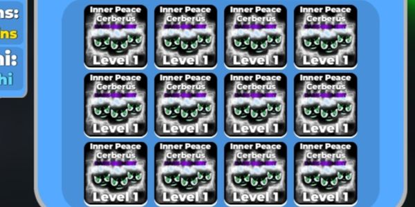 Beli Item Ninja Legends, DARK ELEMENT INNER PEACE CERBERUS RBL ...