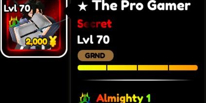 Beli Unit Almighty The Pro Gamer Sung Jin Woo (SJW EVO) - Anime ...