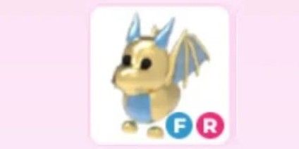 Buy Pet Pet FR Golden Dragon (adopt me item) Adopt Me Roblox Trading ...