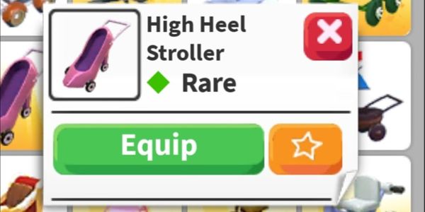Buy Item High Heel Stroller - Rare Adopt Me Roblox Trading Hub 2844069 ...