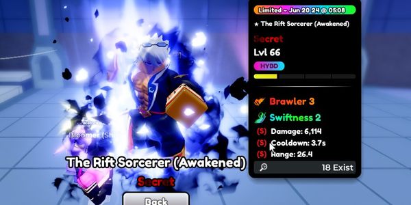 Buy Unit The Rift Sorcerer (Awakened) high stats SSS Anime Defenders ...